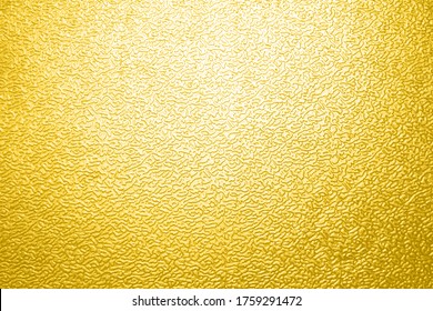 Goldcolored Fluted Surface Texture Text Background Stock Photo ...
