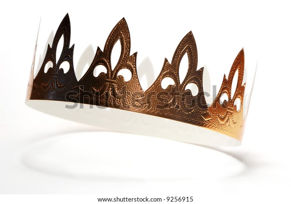 Golden Crown Made Cardboard Epiphany Cake Stock Photo (Edit Now) 9256915 Golden Crown Made Cardboard Epiphany Cake Stock Photo (Edit Now) 9256915