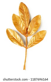 Golden Leaf Design Elements Stock Photo 1187696164 | Shutterstock