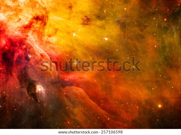Golden Space Elements This Image Furnished Stock Photo (Edit Now) 257106598