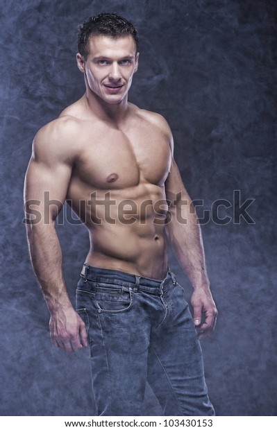 Good Looking Bodybuilder Posing Stock Photo 103430153 | Shutterstock