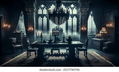 Room Inspired By Robert Eggers Nosferatu AI-generated image 2524565093 ...