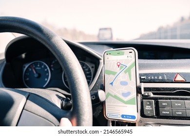 Gps Navigation Map System Global Positioning Stock Photo 2146565945 ...