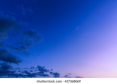 Gradient Blue Sky Cloud Background Stock Photo 437368069 | Shutterstock
