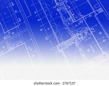 Gradient Blueprint Stock Photo 2767140 | Shutterstock