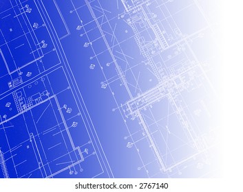 Gradient Blueprint Stock Photo 2767140 | Shutterstock