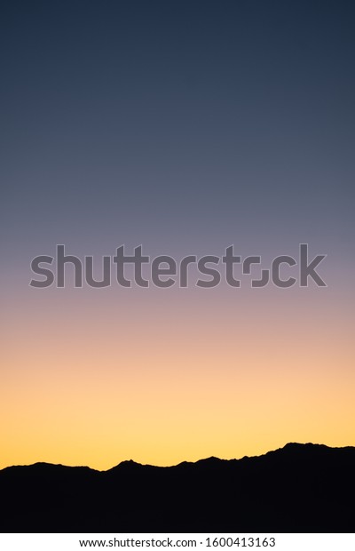Gradient Dawn Backdrop Mountain Scape Stock Photo 1600413163 | Shutterstock