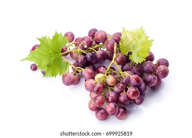 Grape Isolate On White Background Stock Photo 699925819 | Shutterstock