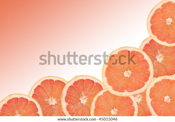Grapefruit Background Gradient Transition Stock Photo 45015046 ...