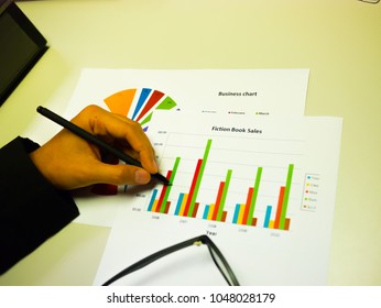 Graph Analysis Work Office Stock Photo 1048028179 | Shutterstock