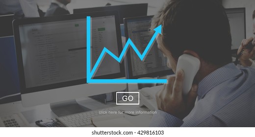 Graph Analytics Chart Graphic Concept Stock Photo (Edit Now) 429816103