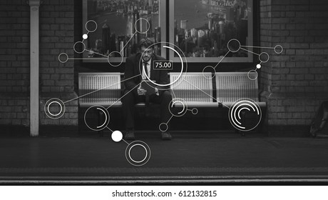 Graph Data Show Summary Analysis Icon Stock Photo 612132815 | Shutterstock