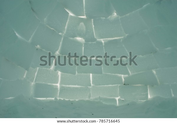 Graphic Background Ice Brick Wall Igloo Stock Photo (Edit Now) 785716645