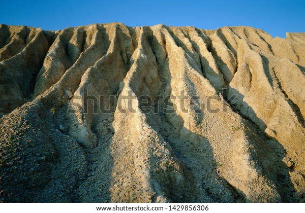 Graphic Dramatic Image Soil Erosion Showing Stock Photo 1429856306 ...