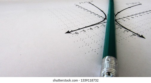 Graphical Representation Math Functions Pencil Stock Photo 1339118729 ...