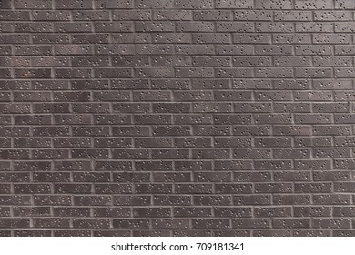 Gray Brick Pattern Form Holes Wall Stock Photo 709181341 | Shutterstock