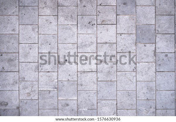 Gray Bricks Grid Floor Texture Background Stock Photo 1576630936 ...
