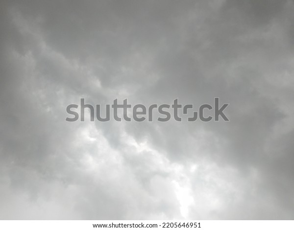 Gray Cloud Sky Background Stock Photo 2205646951 | Shutterstock