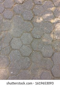 Gray Cobbled Pathway Texture Background Stock Photo 1619653093 ...