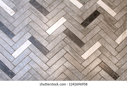 Gray Herringbone Tile Pattern Stock Photo 1242696958 | Shutterstock