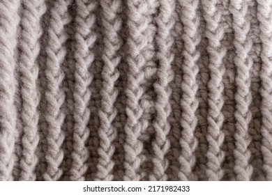 Gray Knitting Pattern Vertical Background Stock Photo 2171982433 ...