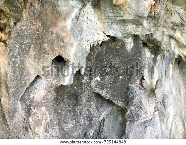 Gray Rock Cliffs Background Stock Photo 755144848 | Shutterstock