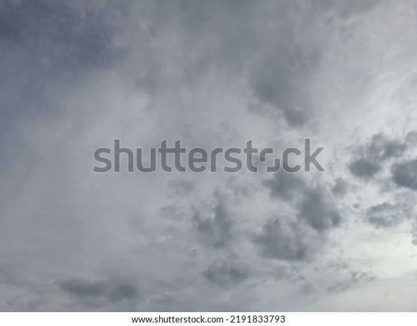 Gray Sky Rain Sky Background Stock Photo 2191833793 | Shutterstock