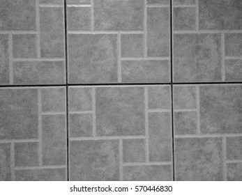 Gray Tile Background Wallpaper Stock Photo (Edit Now) 570446830