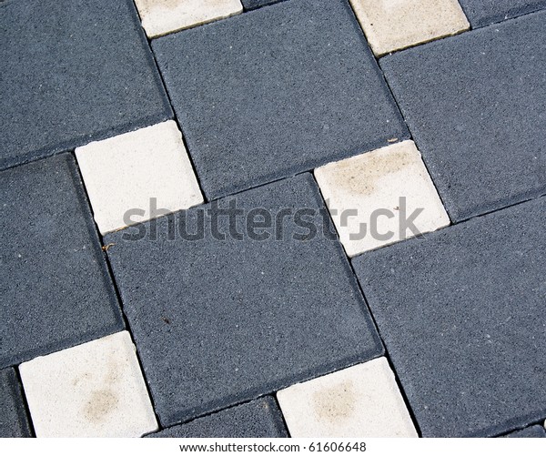 Gray White Pavers Stock Photo 61606648 | Shutterstock