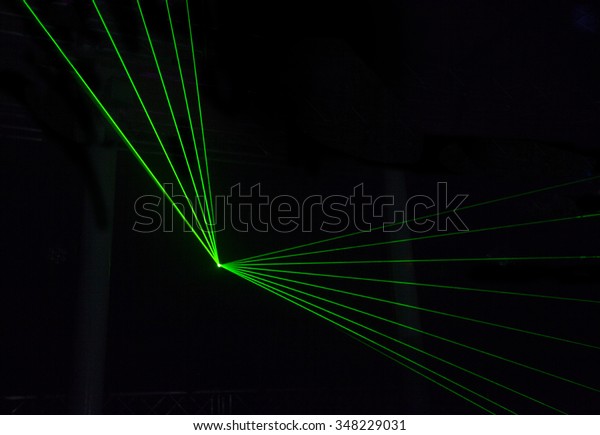 Green Laser Effect Over Plain Black Stock Photo 348229031 | Shutterstock
