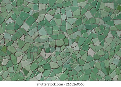 Green Mosaic Tile Pattern Texture Stock Photo 2163269565 | Shutterstock
