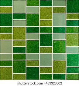 Green Mosaic Tile Texture Pattern Seamless Stock Photo 433328302 ...