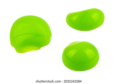 Green Slime Different Shape Isolated On Stock Photo 2032242584 ...