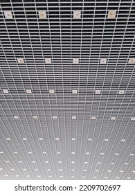 Grey Ceiling Perspective Lines Stock Photo 2209702697 | Shutterstock
