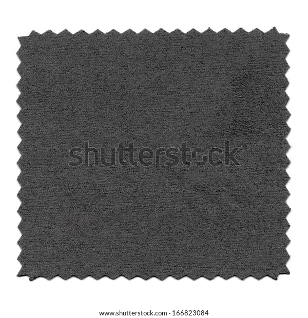 Grey Fabric Sample Isolated Over White Stock Photo 166823084 | Shutterstock
