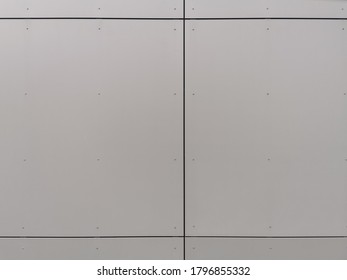 Grey Facade Cladding Horizontal Vertical Lines Stock Photo 1796855332 ...