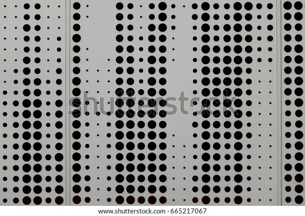 Grey Metal Cladding Circular Design Stock Photo 665217067 | Shutterstock