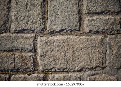 Grey Stone Wall Texture Rectangular Sandcolored Stock Photo 1632979057 ...