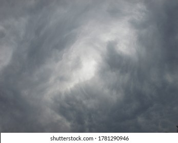 Grey Storm Cloud Background Texture Dramatic Stock Photo 1781290946 ...