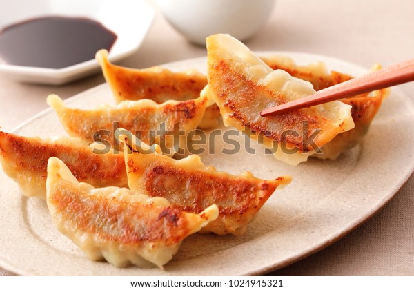 Grilled Dumplings Image Stock Photo 1024945321 | Shutterstock
