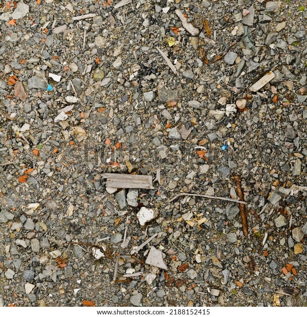 Ground Texture Random Rubble Stock Photo 2188152415 | Shutterstock