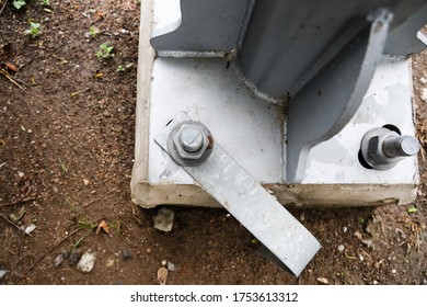 Grounding System Streetlight Pole That Connected Stock Photo 1753613312 ...