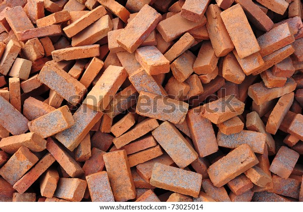 Group Bricks Square Construction Materials 스톡 사진(지금 편집) 73025014