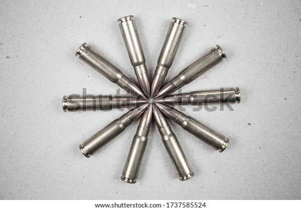 Group Bullets On White Background Symbol Stock Photo 1737585524 ...