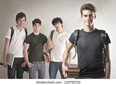 Group Four Students Stock Photo 123750733 | Shutterstock