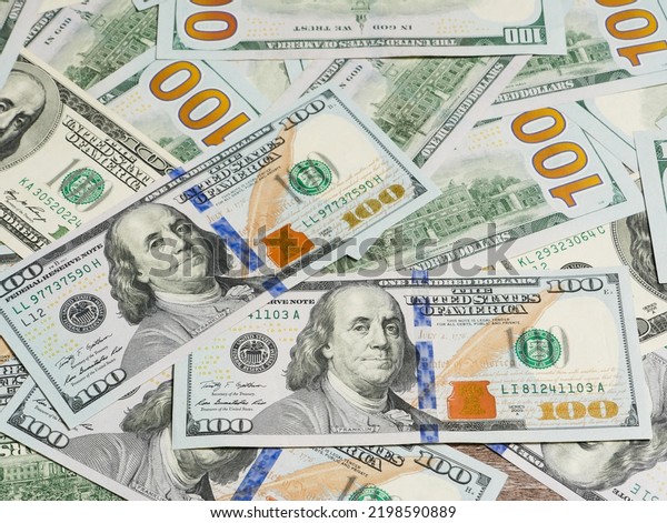 Group Money Stack 100 Us Dollars Stock Photo 2198590889 | Shutterstock