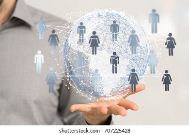 Group Network Stock Photo 707225428 | Shutterstock
