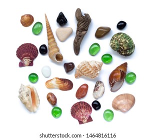 Group Ocean Beach Objects Isolated On Stock Photo (Edit Now) 1464816116