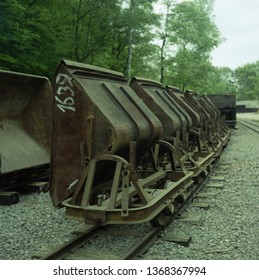 Group Old Rusty Mining Carts Standing Stock Photo 1368367994 | Shutterstock
