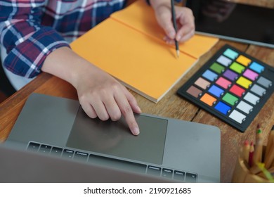 Group Professional Web Developer Graphic Designer Stock Photo ...